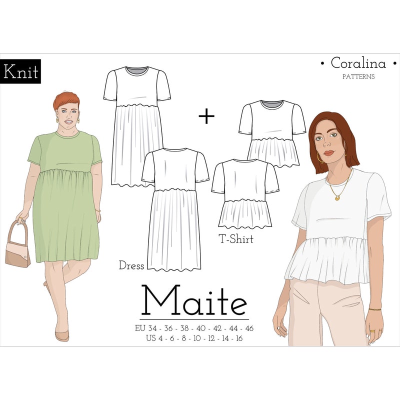 Peplum Pattern - Etsy