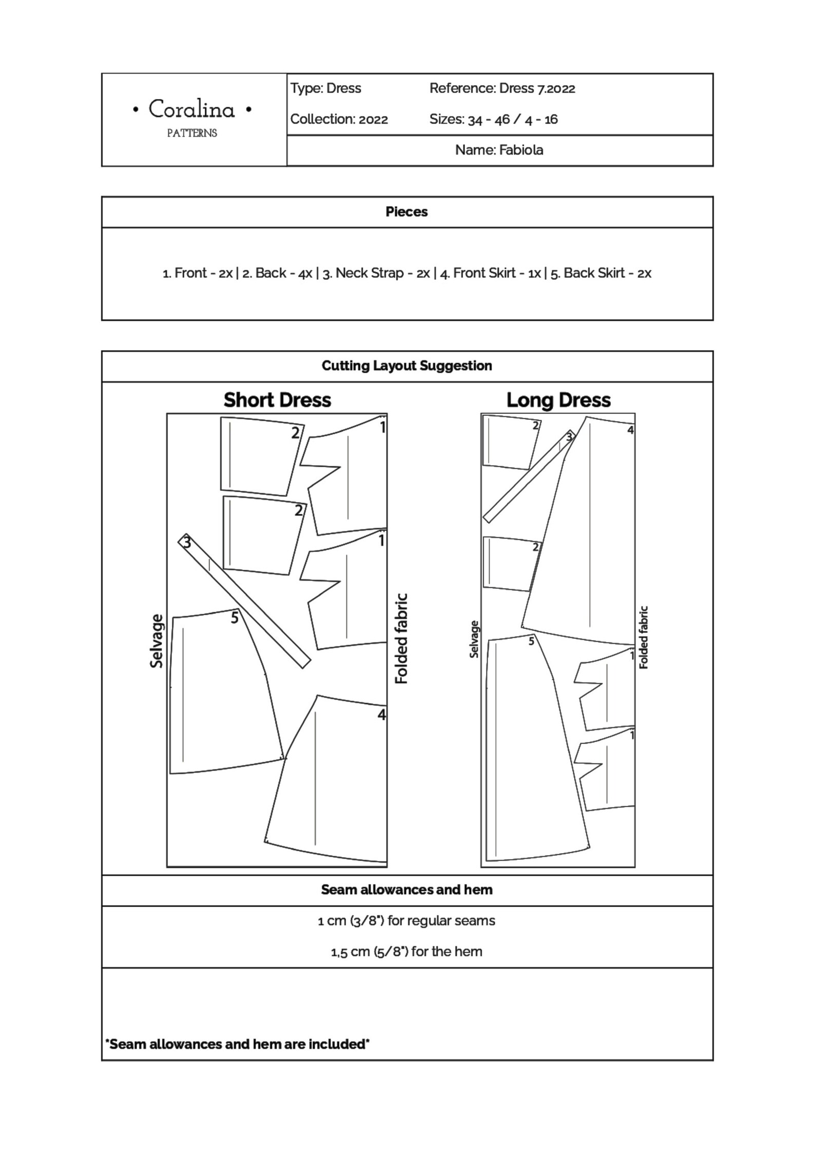 Halter Neck Dress PDF Sewing Pattern Sizes 4-16 EU 34-46 - Etsy