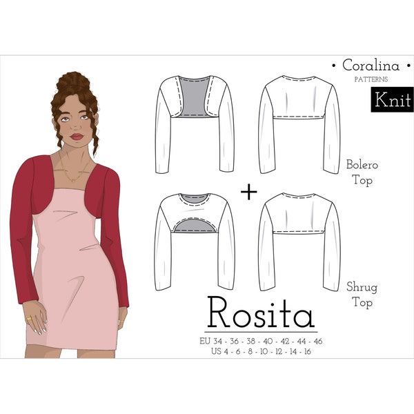 Shrug Sewing Pattern - Etsy