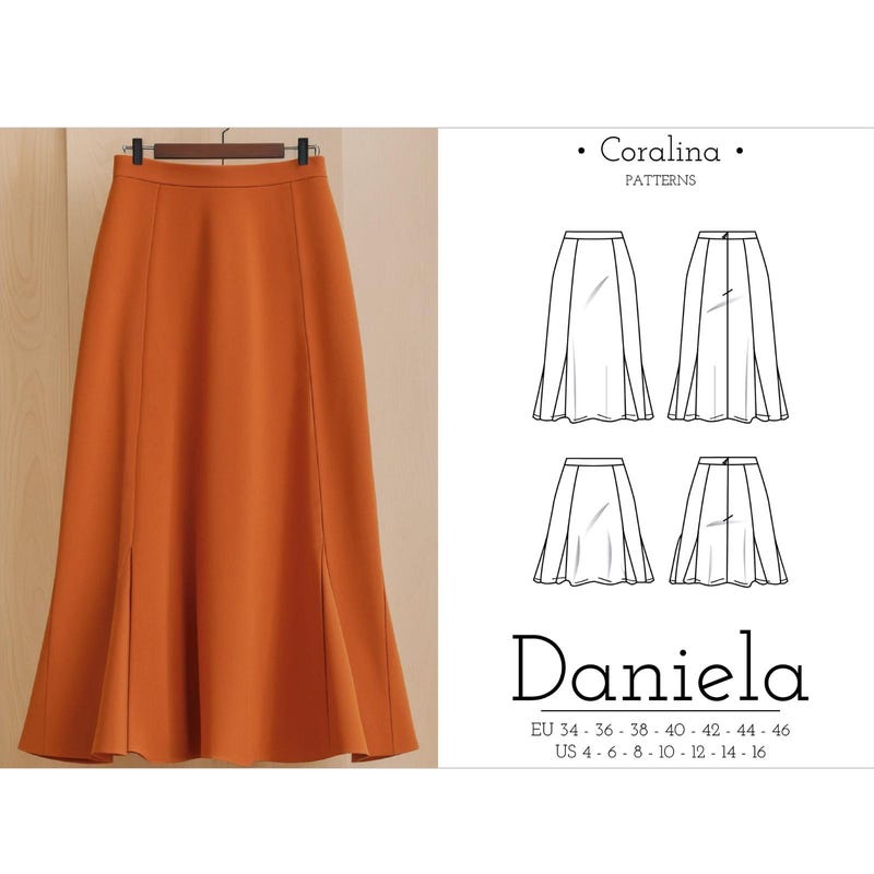 Godet Dress Pattern - Etsy UK