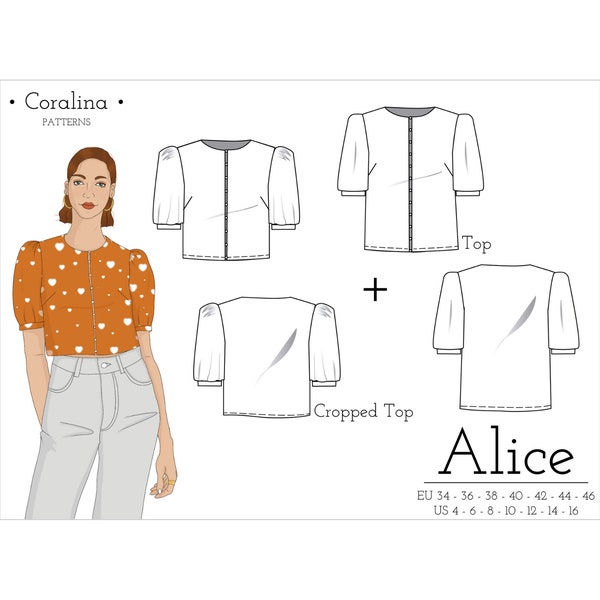 Boxy Top Pattern - Etsy