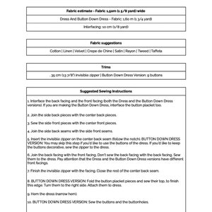 Strapless Six Panel Dress + Bolero PDF Sewing Patterns | Pattern Bundle ...