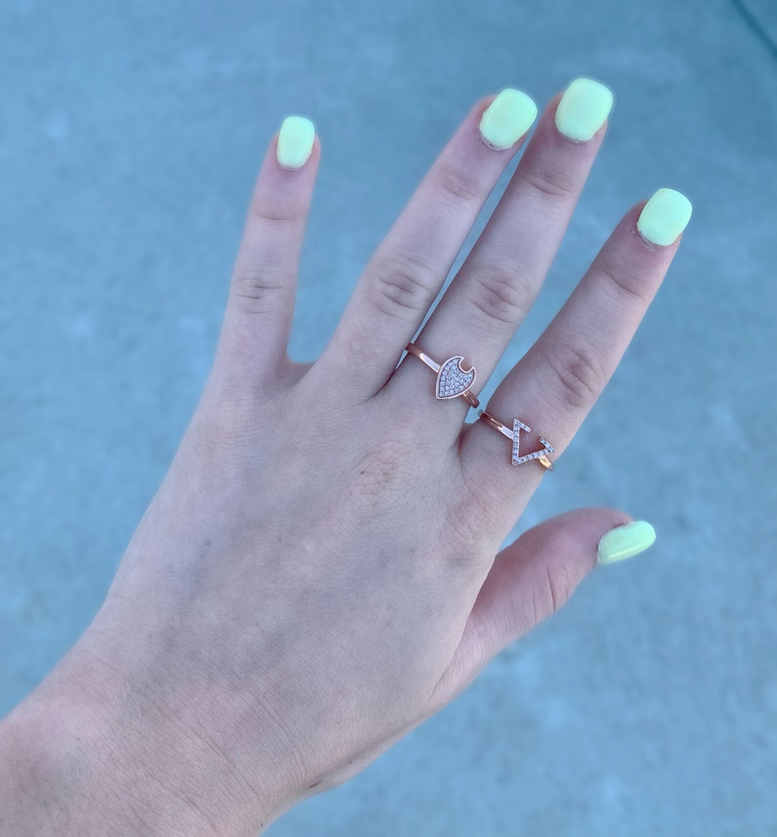 Raindrop Ring in Sterling Silver | Etsy