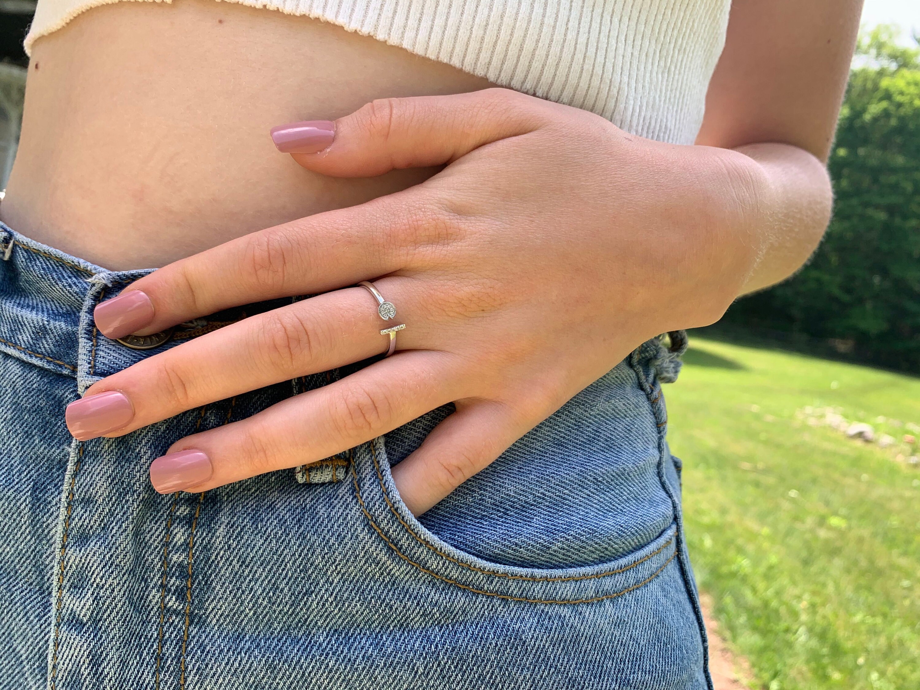 Pac-man Chase Ring in Sterling Silver - Etsy