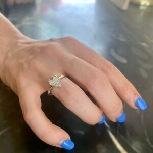 Raindrop Ring in Sterling Silver - Etsy