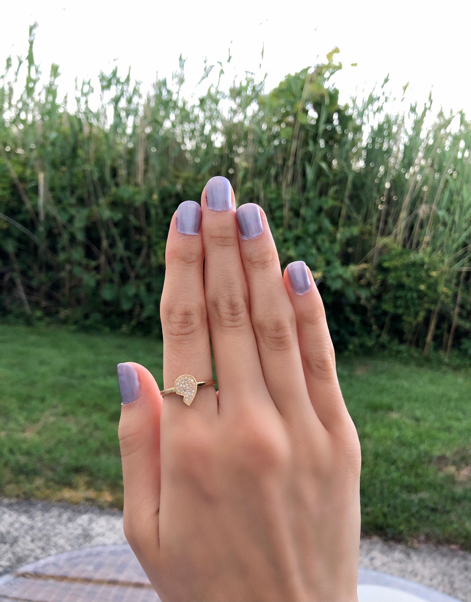 Street Cycle Ring in Sterling Silver - Etsy