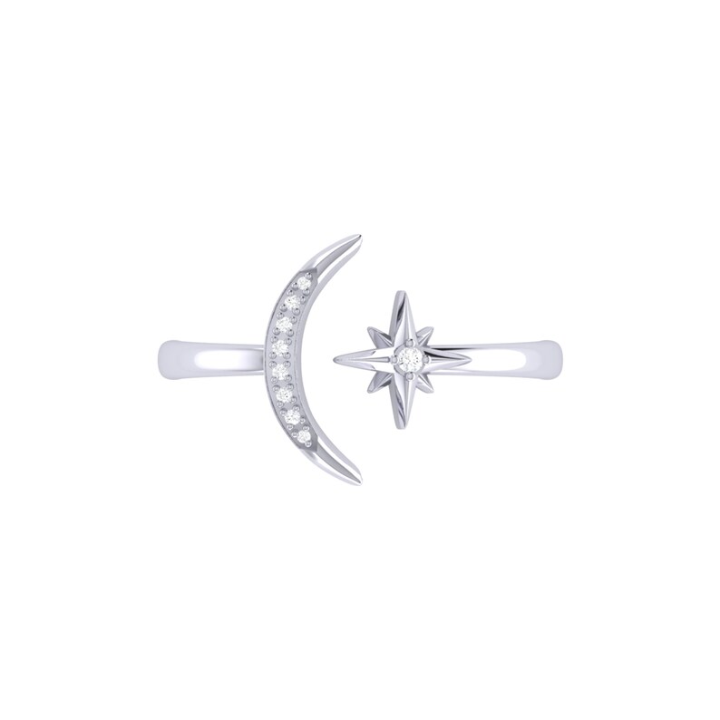 Starlit Ring in Sterling Silver - Etsy