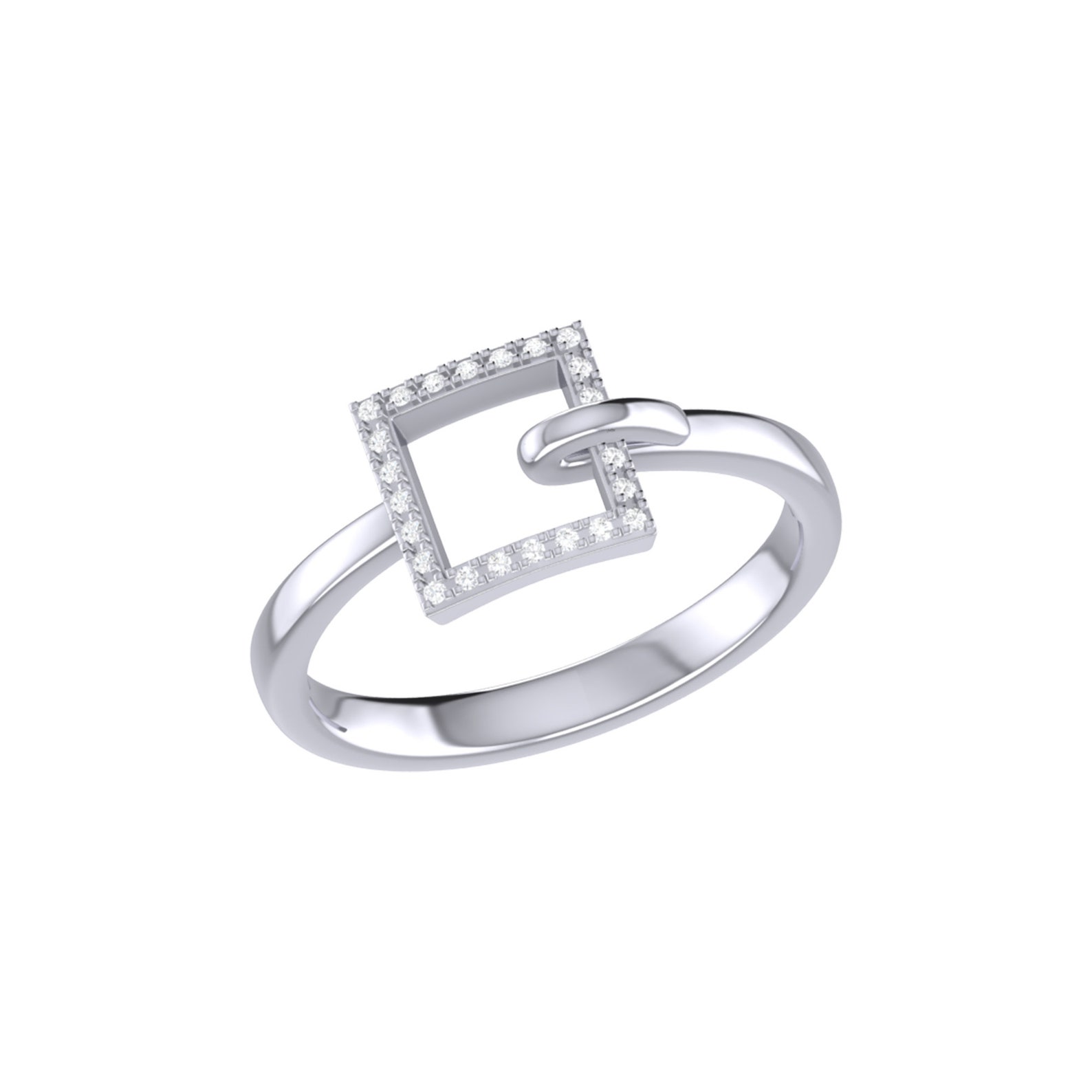 On the Block Ring in Sterling Silver - Etsy