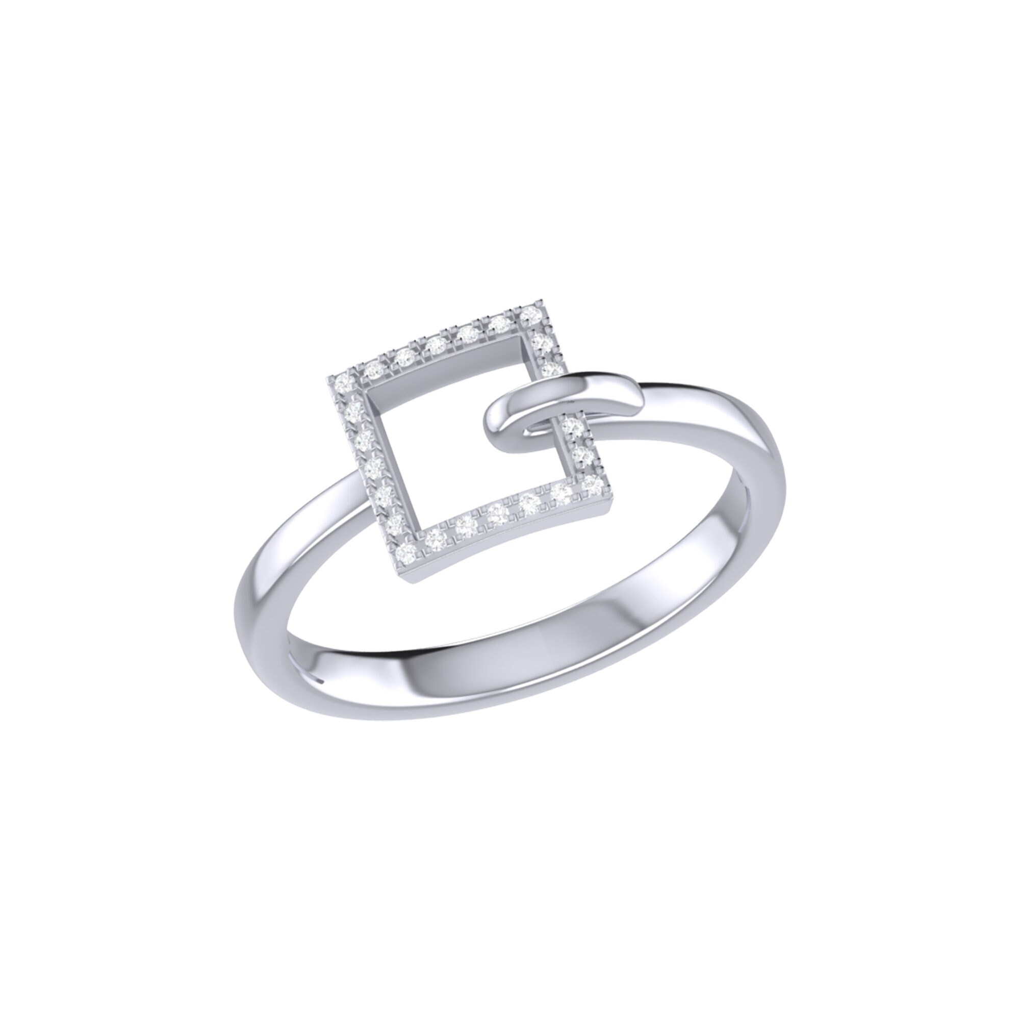 On the Block Ring in Sterling Silver - Etsy