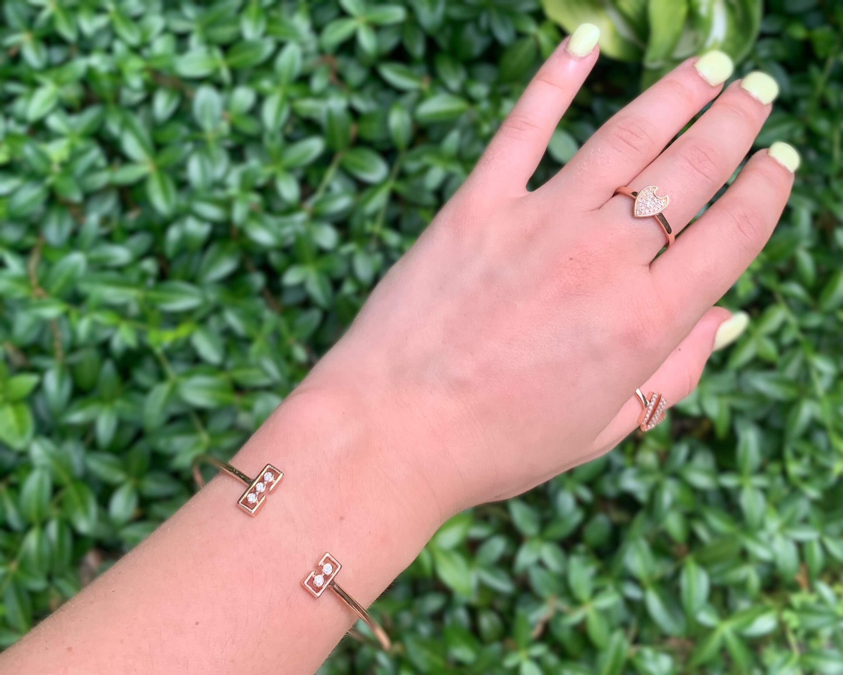 Traffic Light Cuff in Sterling Silver - Etsy