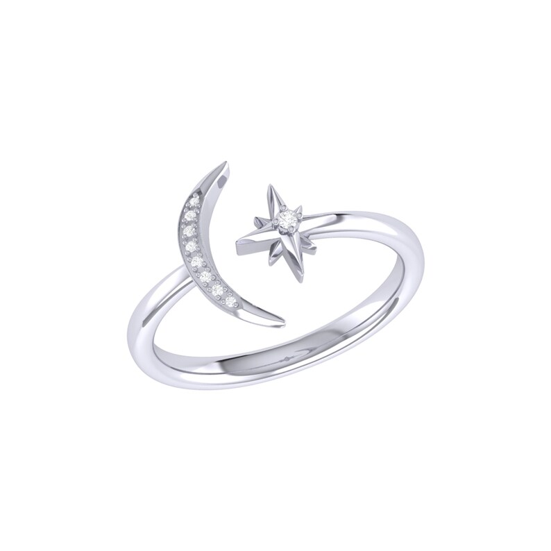 Starlit Ring in Sterling Silver - Etsy