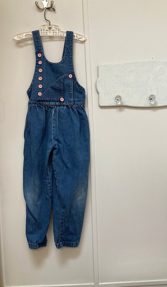 vintage girls overalls with - Gem