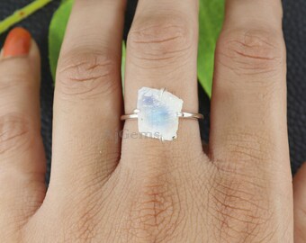 Raw Crystal Ring - Etsy