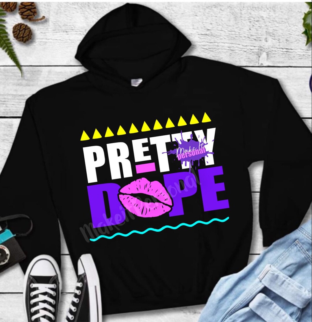 Pretty Dope SVG - Etsy