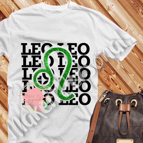 LEO SVG Leo Png File Afro Svg Birthday Gift Svg July Svg - Etsy