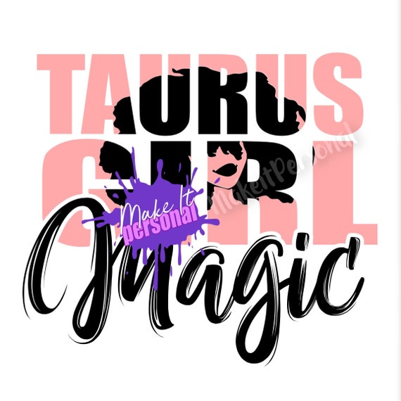Drawing & Illustration Digital SVG/PNG File Horoscope Svg April Girl Svg Thick Thighs Taurus ...
