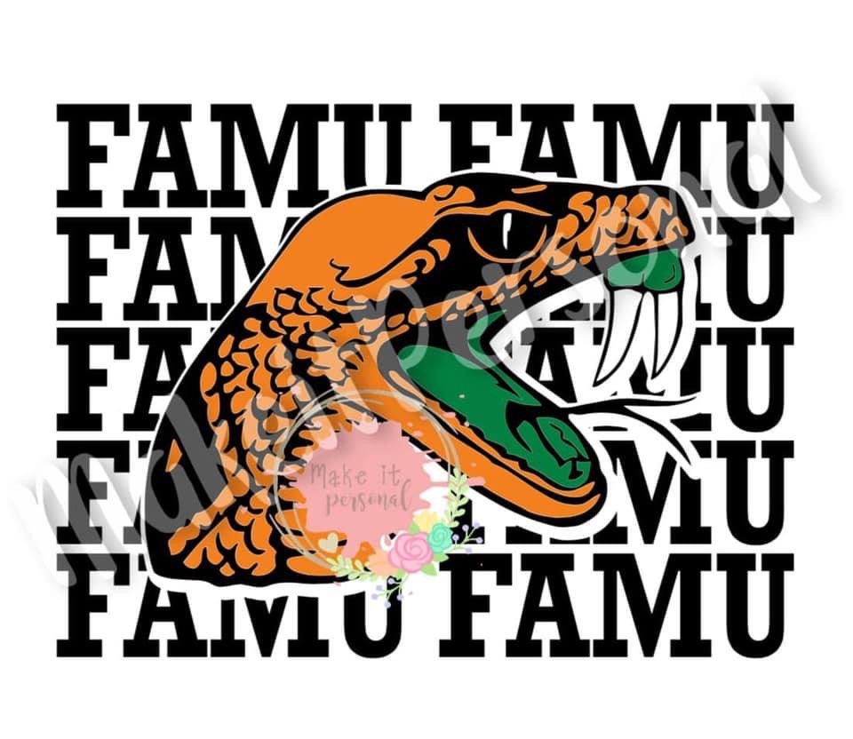 FAMU SVG, HBCU Svg, Rattlers Svg - Etsy