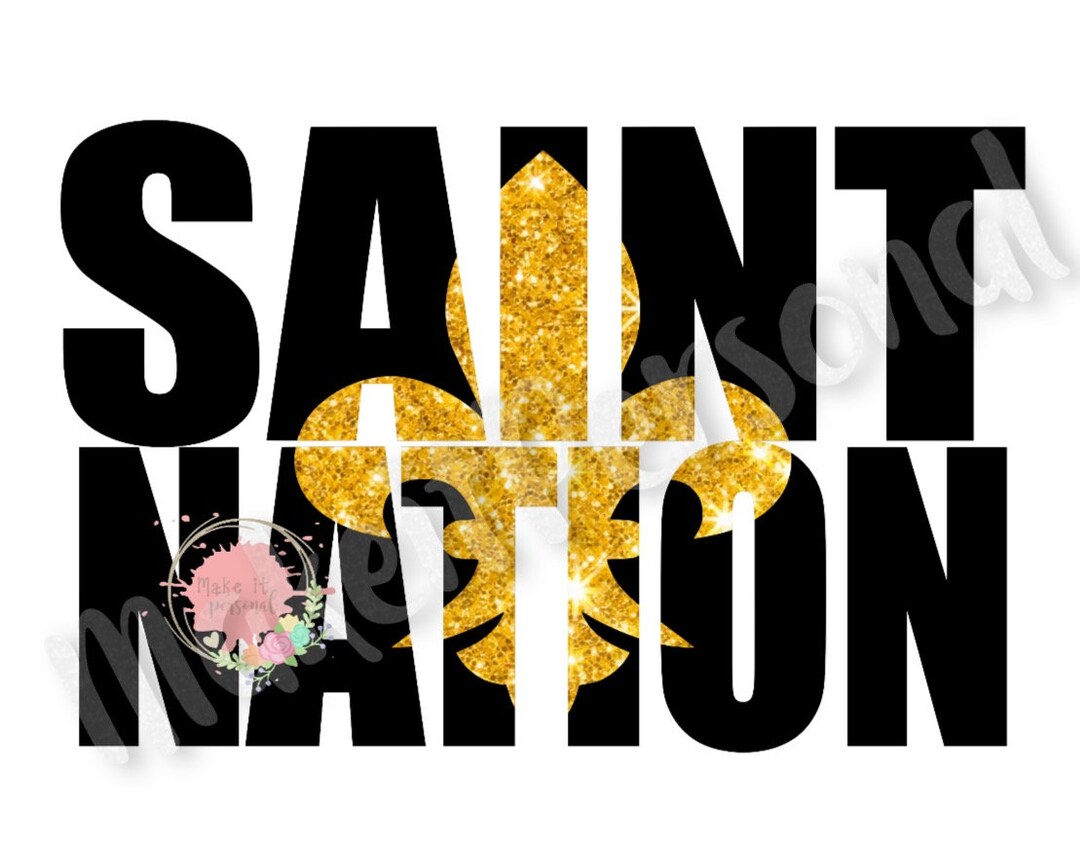Saint Nation SVG - Etsy