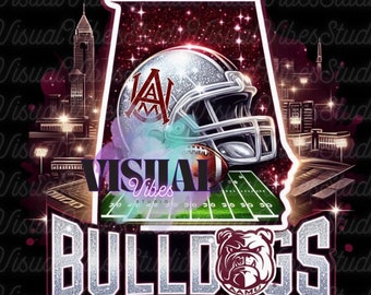 AAMU Bulldogs Bear PNG: Alabama A&M University Sublimation Image ...