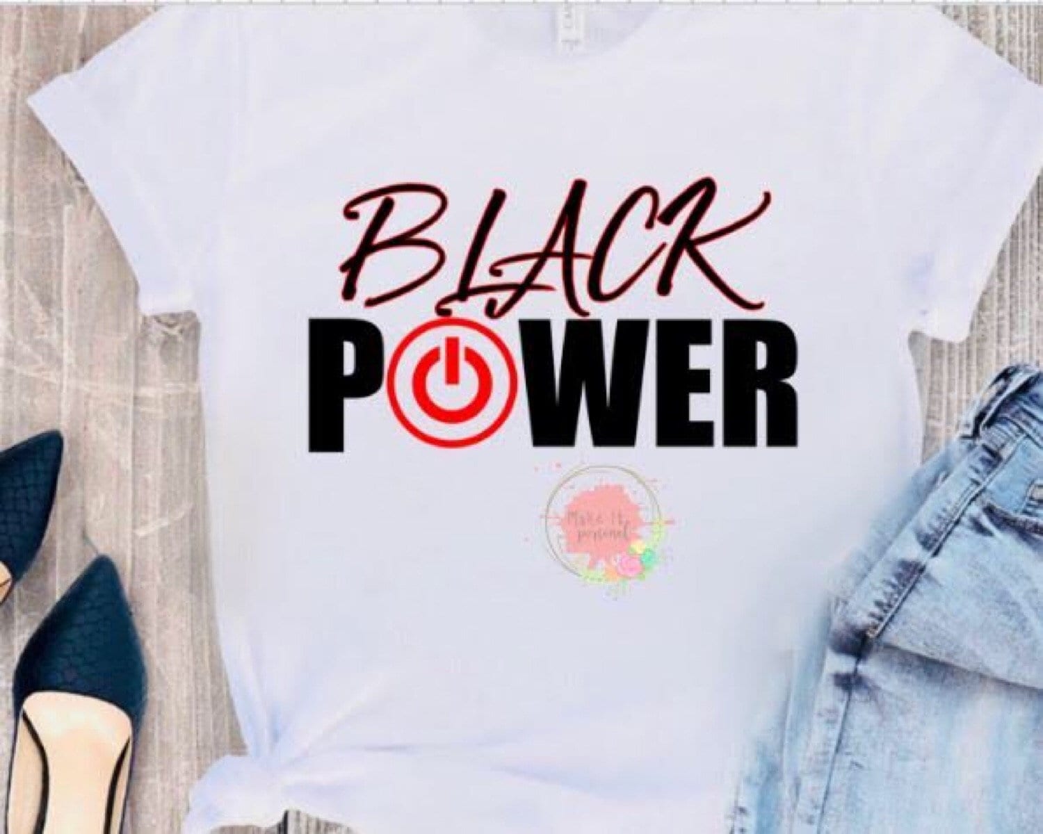 BLACK Power SVG | Etsy