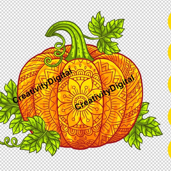 Pumpkin Mandala - Etsy