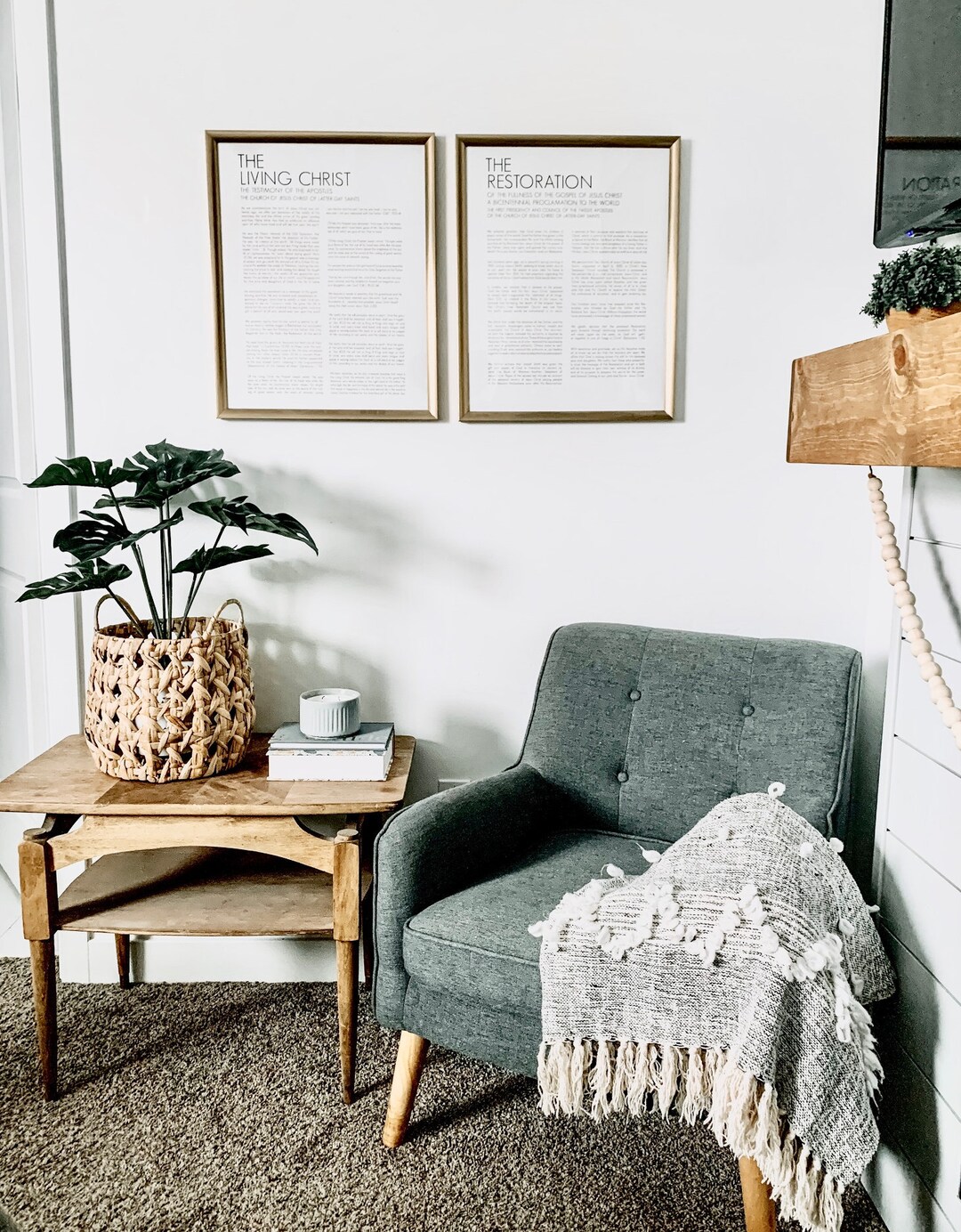 LDS Proclamation Set of 4, the Living Christ, the Family a Proclamation ...