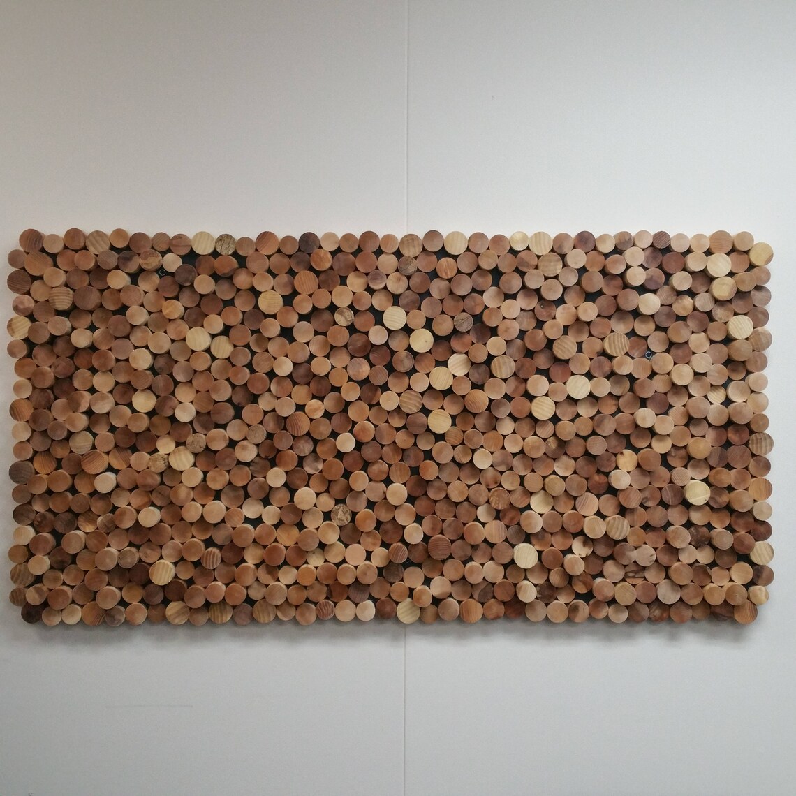 Circular Hard Maple Wood Hanging Panel - Etsy