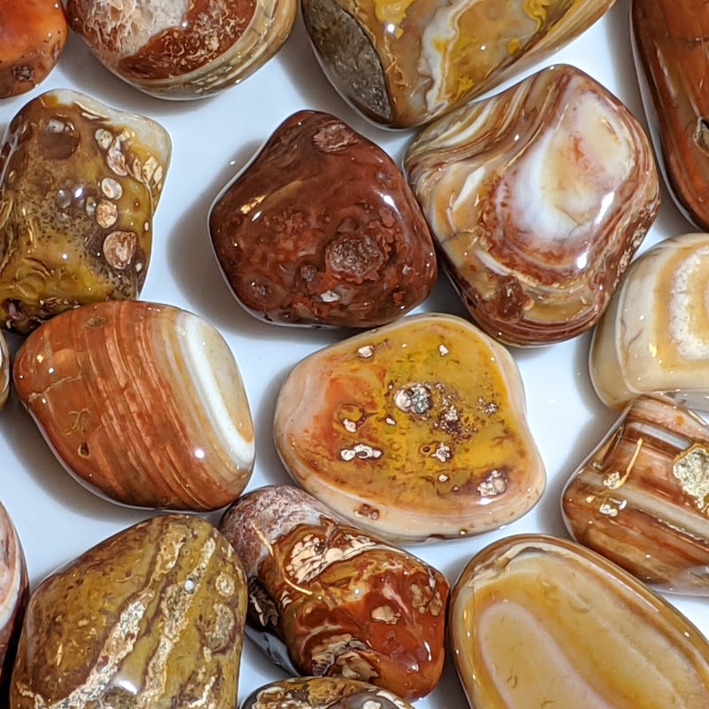 Tumbled Agate Stones - Etsy