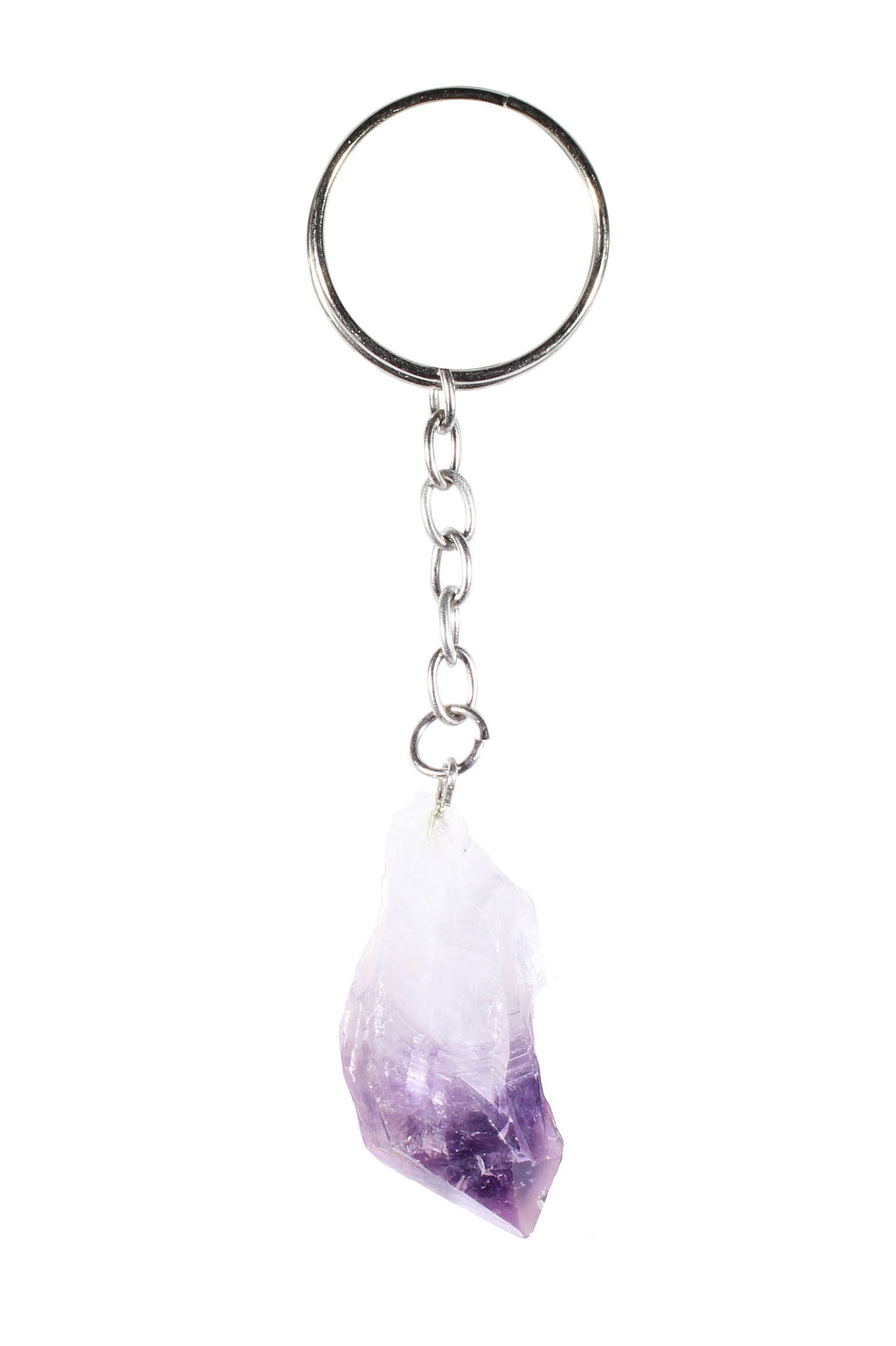 Amethyst Crystal Keychain-amethyst Point Keychain-unique | Etsy