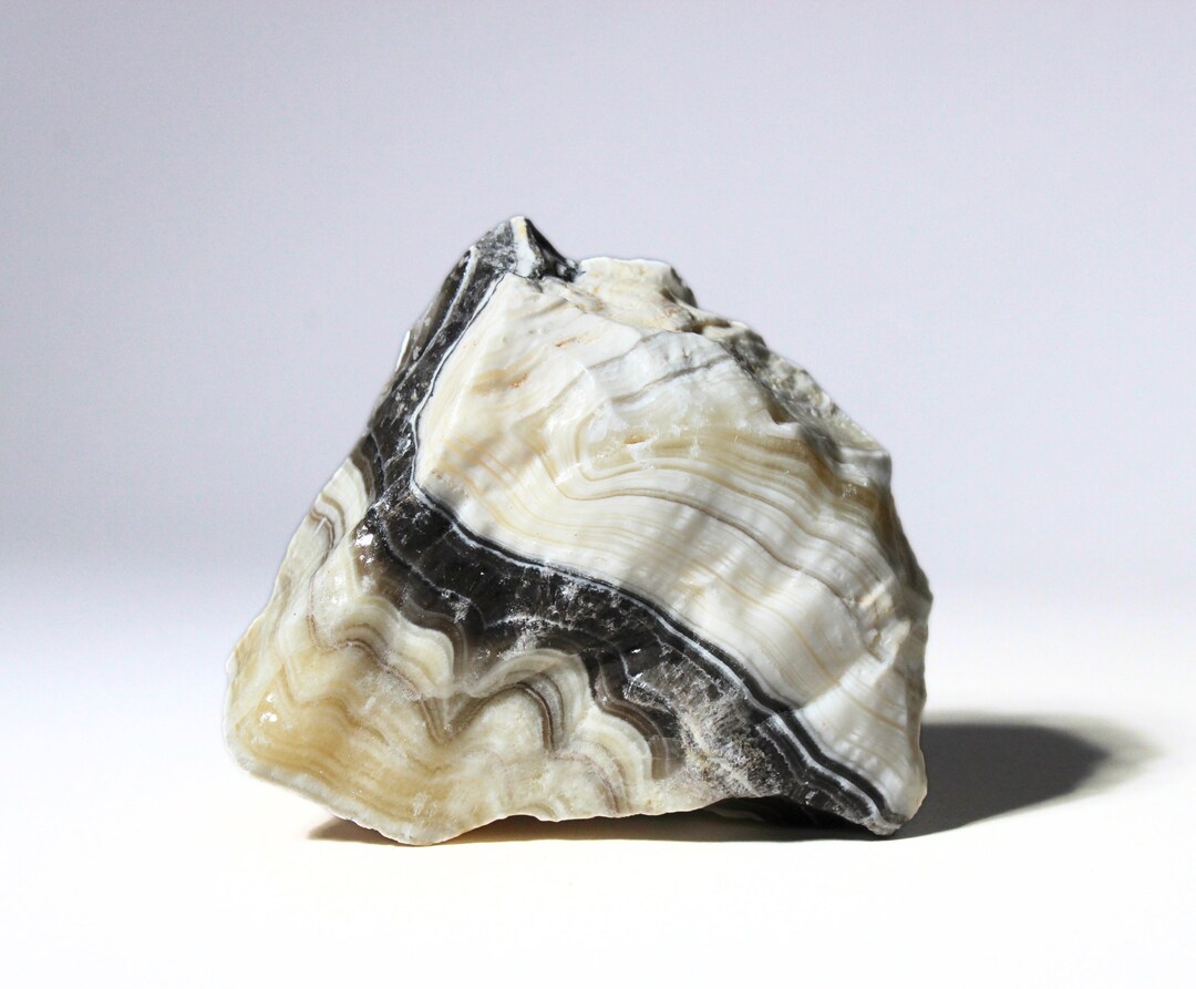 Zebra "phantom" Calcite Specimen #A1 - Natural Large Chunk ...