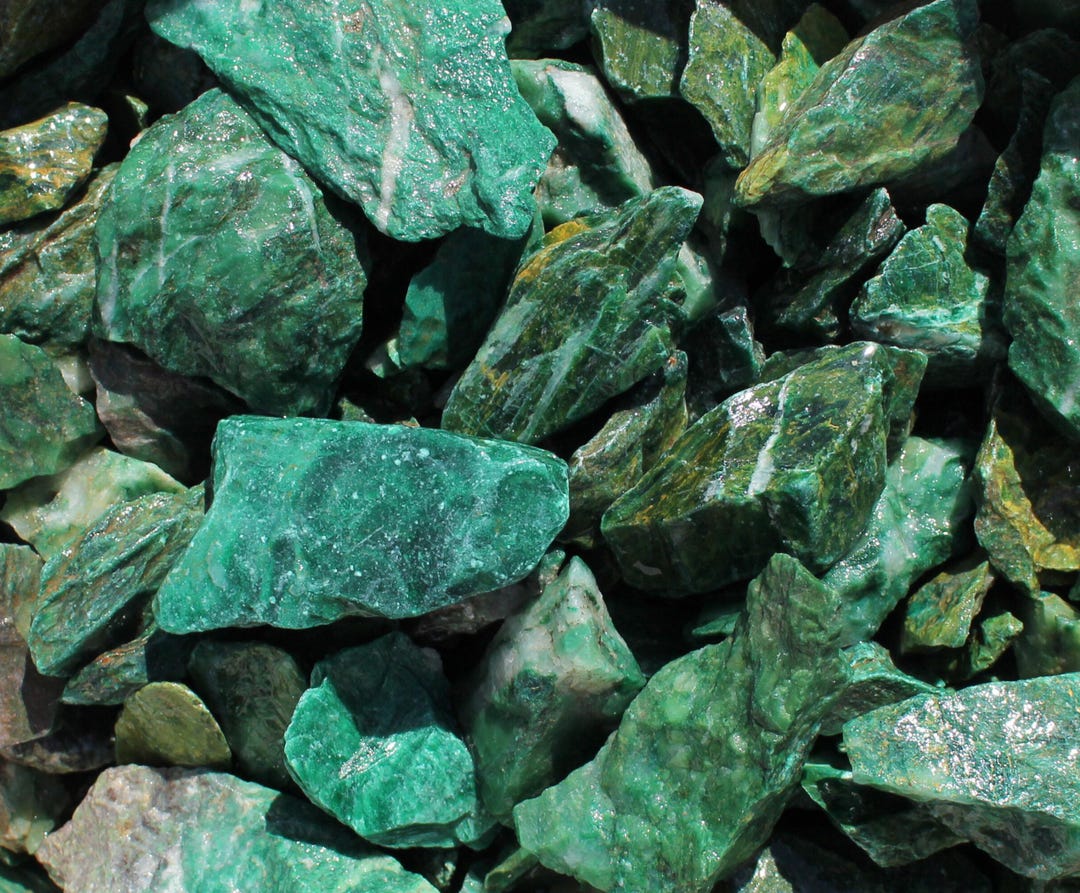 Buddstone "african Jade" | Stone for Jewelry and Craft | Tumbling Rough ...