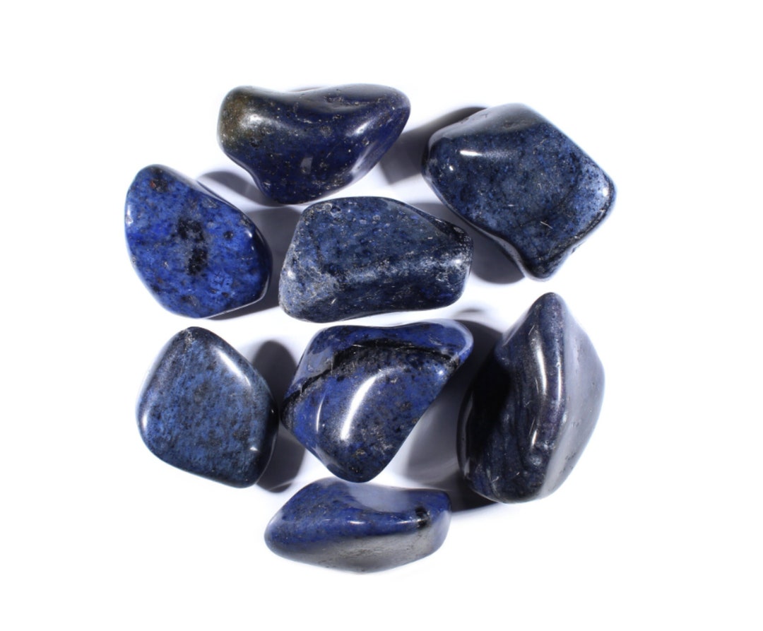Dumortierite Tumbled Gemstones-bulk Dumortierite Quartz Polished ...