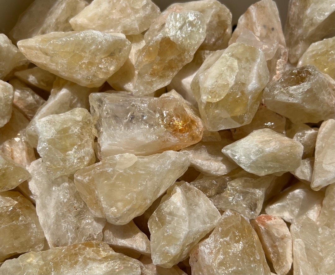 Citrine Raw Crystal Rough Citrine Crystal Bulk Wholesale Crystals Heat ...