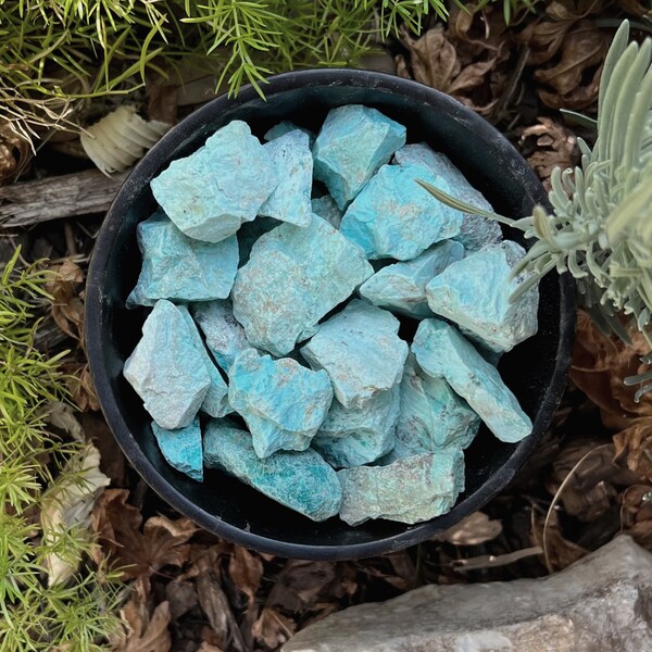 Raw Turquoise - Etsy