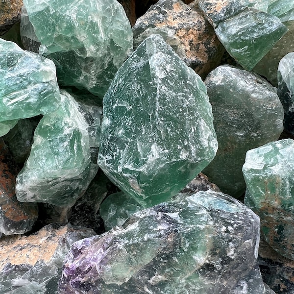 Rough Gemstones - Etsy