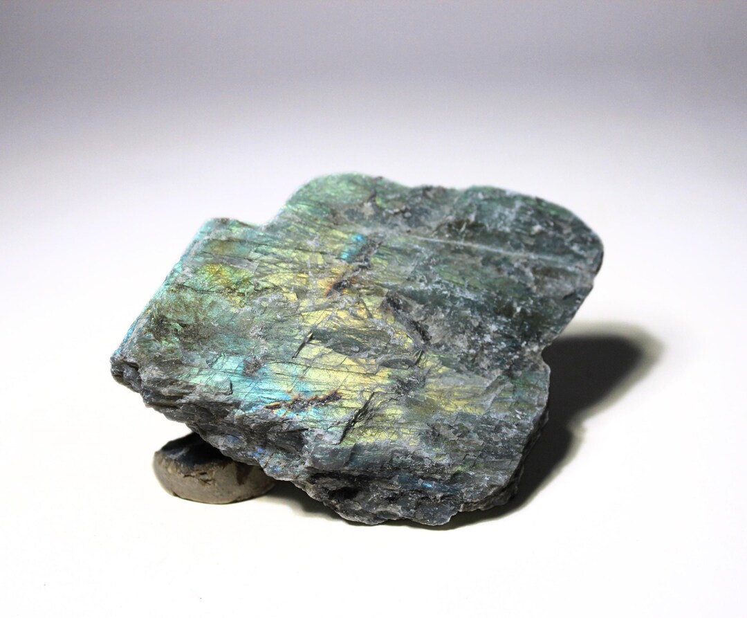 Labradorite Flash Specimen Piece From Madagascar 1E Natural Large Chunk ...