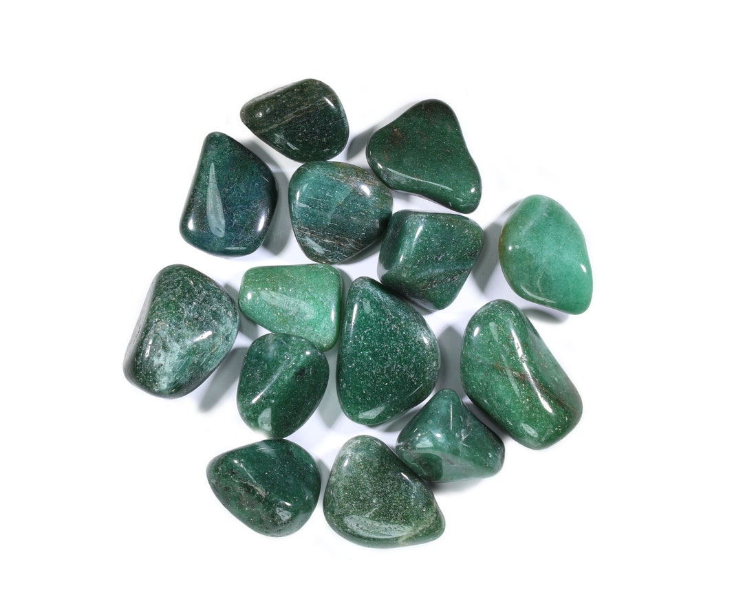 Green Quartz Tumbled Gemstones-quartz Polished-tumbled Gemstones-bulk Crystals-wholesale ...
