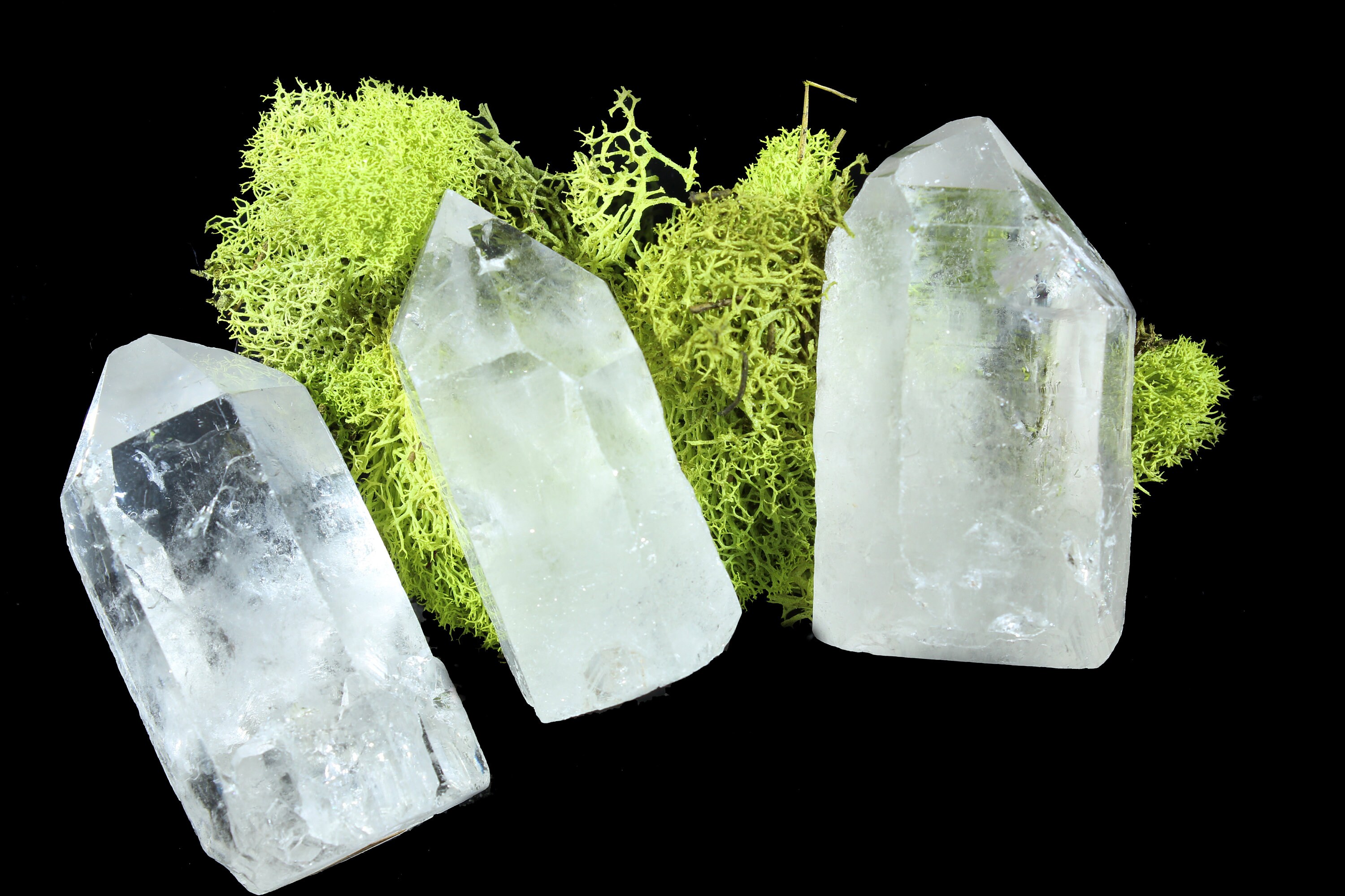 Clear Quartz Standing Point Standing Clear Crystal Rough - Etsy
