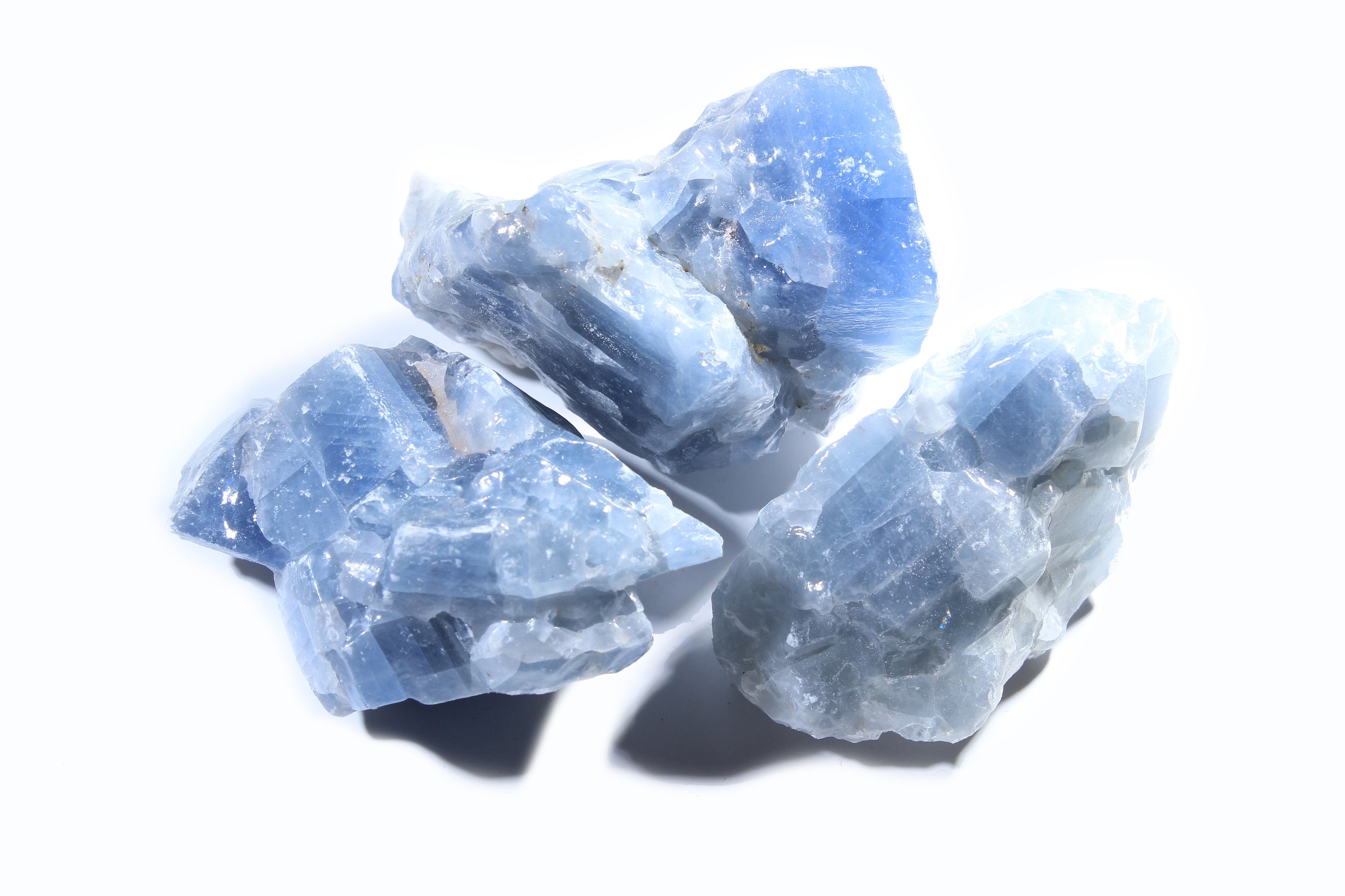 Blue Calcite Healing Crystals Raw Blue Calcite Crystals - Etsy