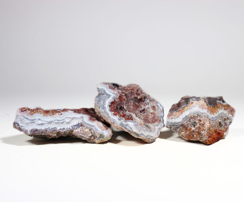 Mexican Lace Agate | Raw Crystals From Mexico | Rough Rocks for ...