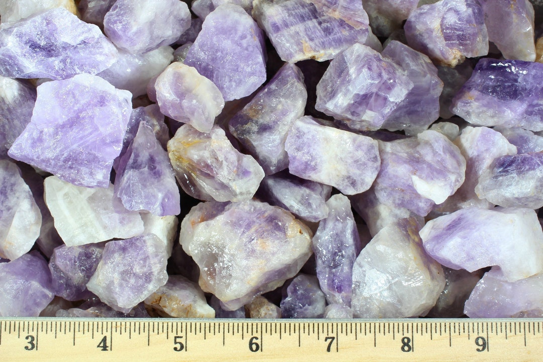 Amethyst Rough Rock Madagascar Amethyst Bulk Amethyst Raw - Etsy