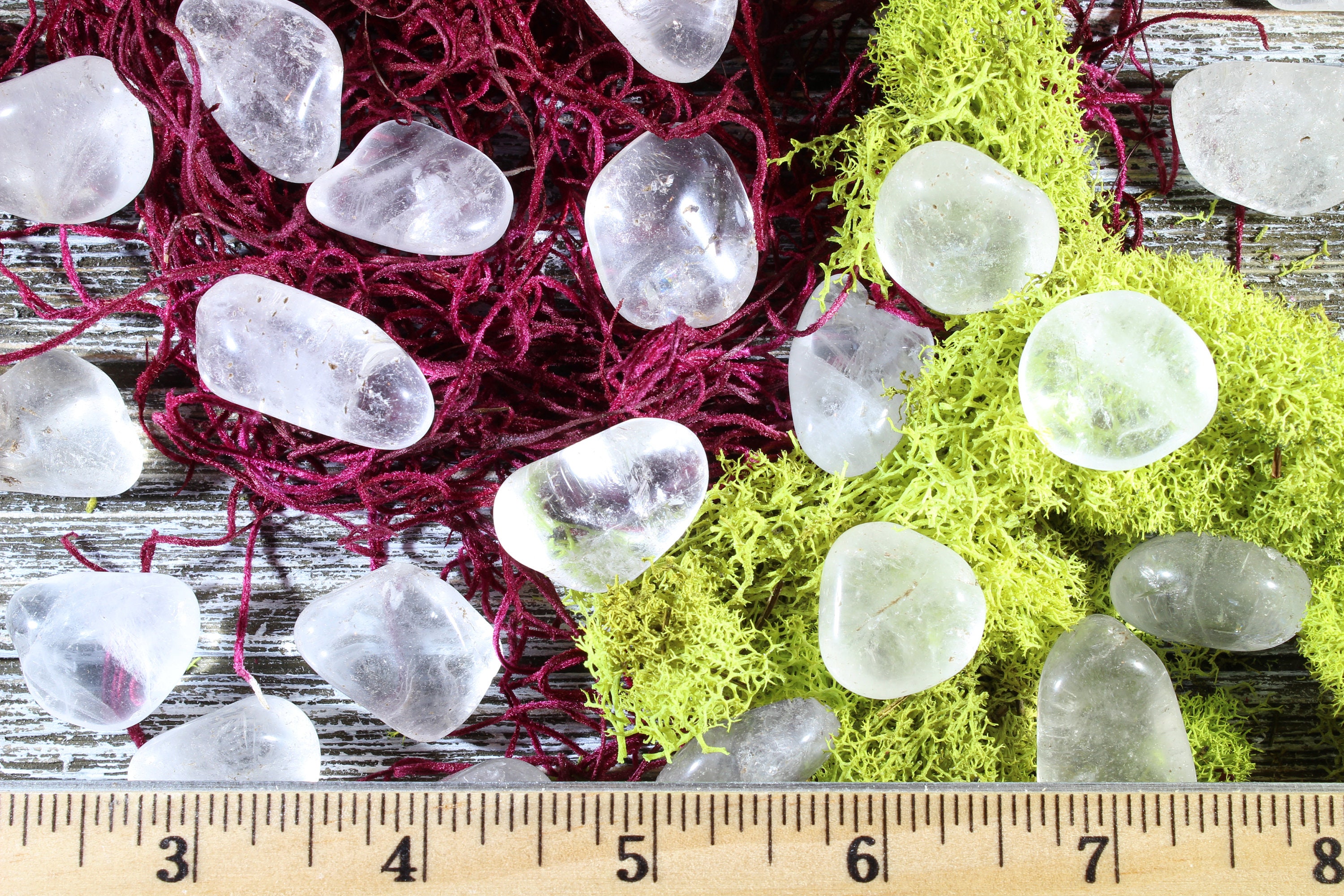 Clear Quartz Tumbled Gemstones-quartz Crystal-polished - Etsy