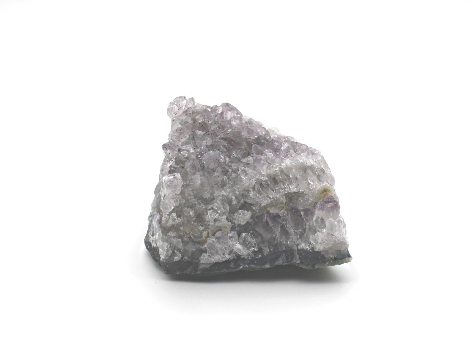 Light Pastel Purple Amethyst Crystal Clusters | Champagne White Color ...