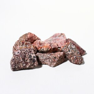Leopard Skin Jasper Rough Rocks I Raw Crystals for Tumbling I ...