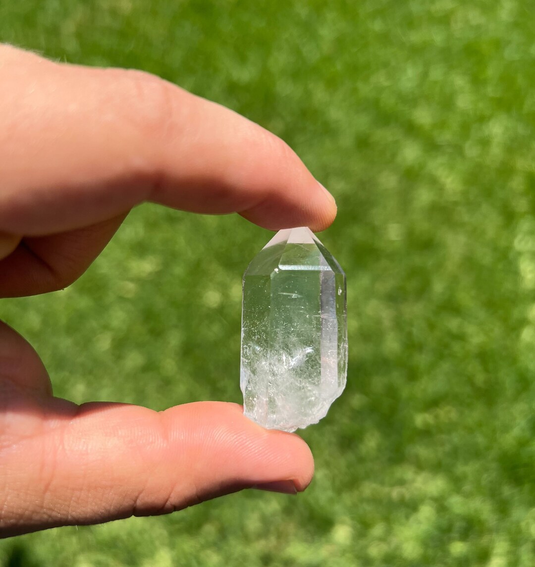 MINI Clear Quartz Points .5-1 Size Raw Clear Quartz Crystals Jewelry ...