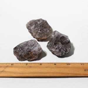 Smoky Quartz | Large Rough Rocks for Tumbling | Size: 2" - 3" | 1 LB ...