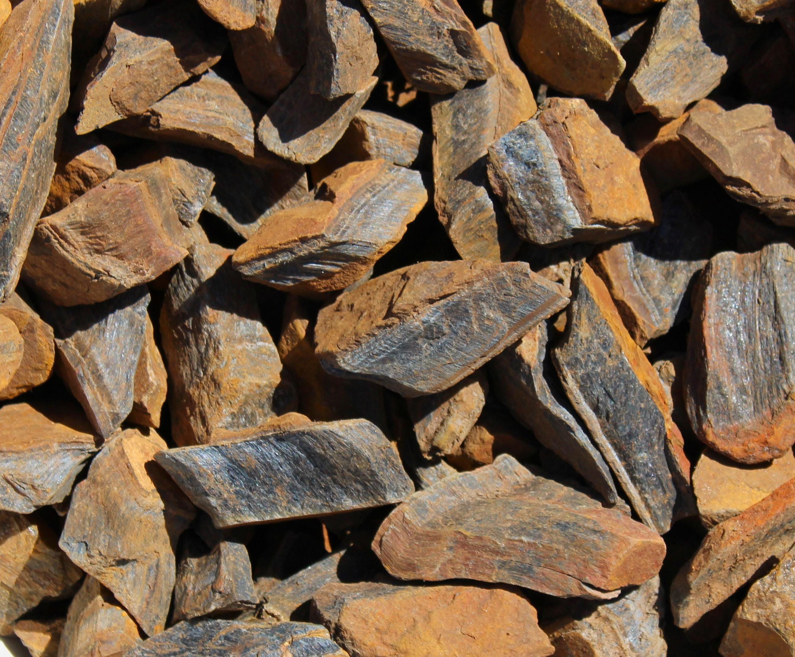 Blue Tiger's Eye | Tumbling Rough Rocks From South Africa | Raw ...