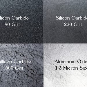 Rock Tumbling Grit Kit | Pre-measured for 3 LB Barrel | Silicon Carbide ...