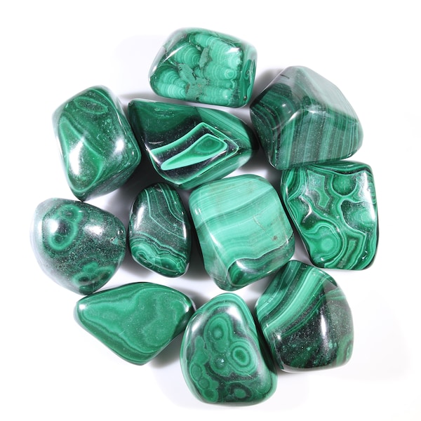 Malachite Crystal - Etsy