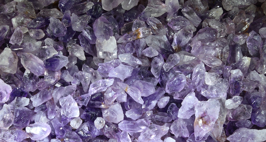 Mini Amethyst Points and Pieces "a Grade" | Size .25" - 1" | Amethyst ...